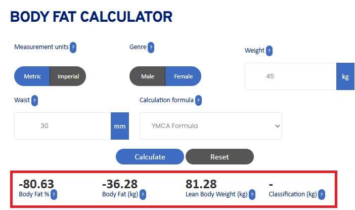 Body Fat Calculator - Measure Your Body Fat Percentage Accurately
