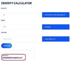 Density Calculator (p=m/V) - Formula & Step-by-Step Guide
