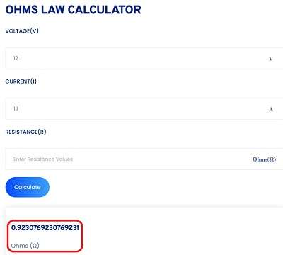 Ohm's Law Calculator: Solve Voltage, Current & Resistance (2024)
