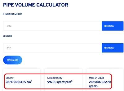 Pipe Volume Calculator: Calculate Capacity, Weight & Dimensions Instantly